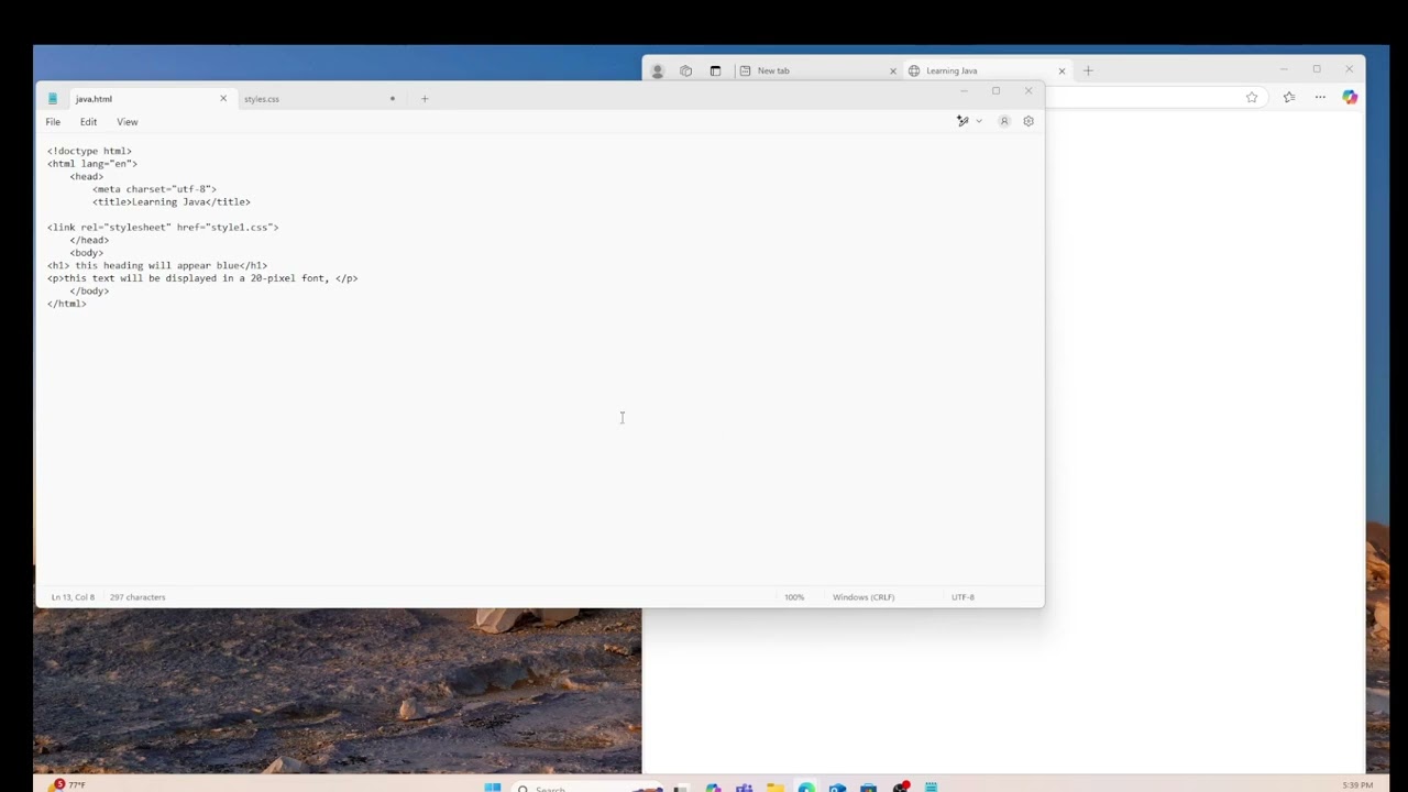 JavaScript, HTML, CSS part 3