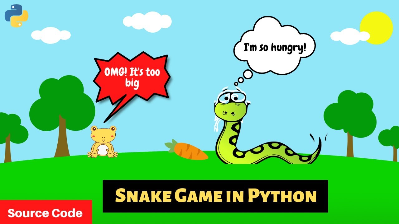 Create a Snake Game using Python Turtle Module | with Source Code | Python Project | PySeek