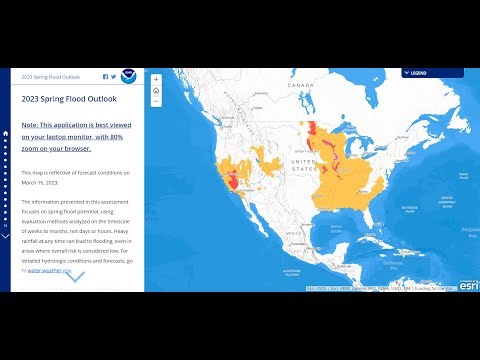 NOAA/NWS Spring Flood Outlook 2023