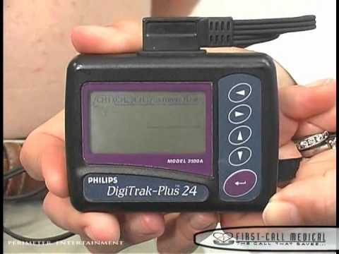 FCM's Digitrak Plus Holter Monitor Application Video - English