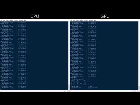Python PyTorch CPU vs GPU