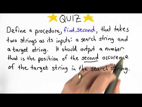 Learn Find Second Intro to Computer Science - Mind Luster