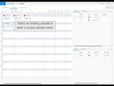 QuantStudio Design and Analysis 2 Video Tutorial - Edit Plate Setup
