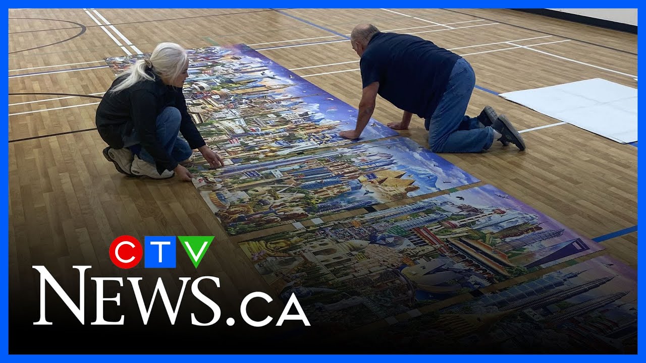 Albertan completes mega-sized jigsaw puzzle