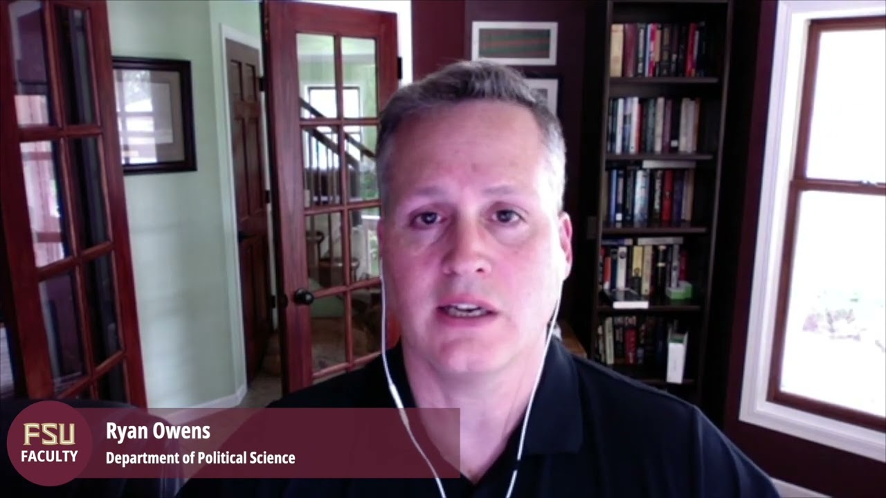 FSU New Faculty 2024: Ryan Owens - College of Social Sciences and Public Policy