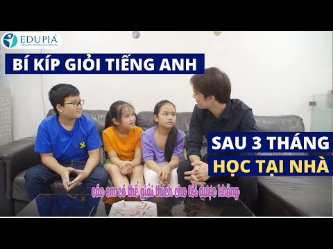 Con nói tiếng Anh "cực đỉnh" chỉ sau 03 tháng học trên Edupia