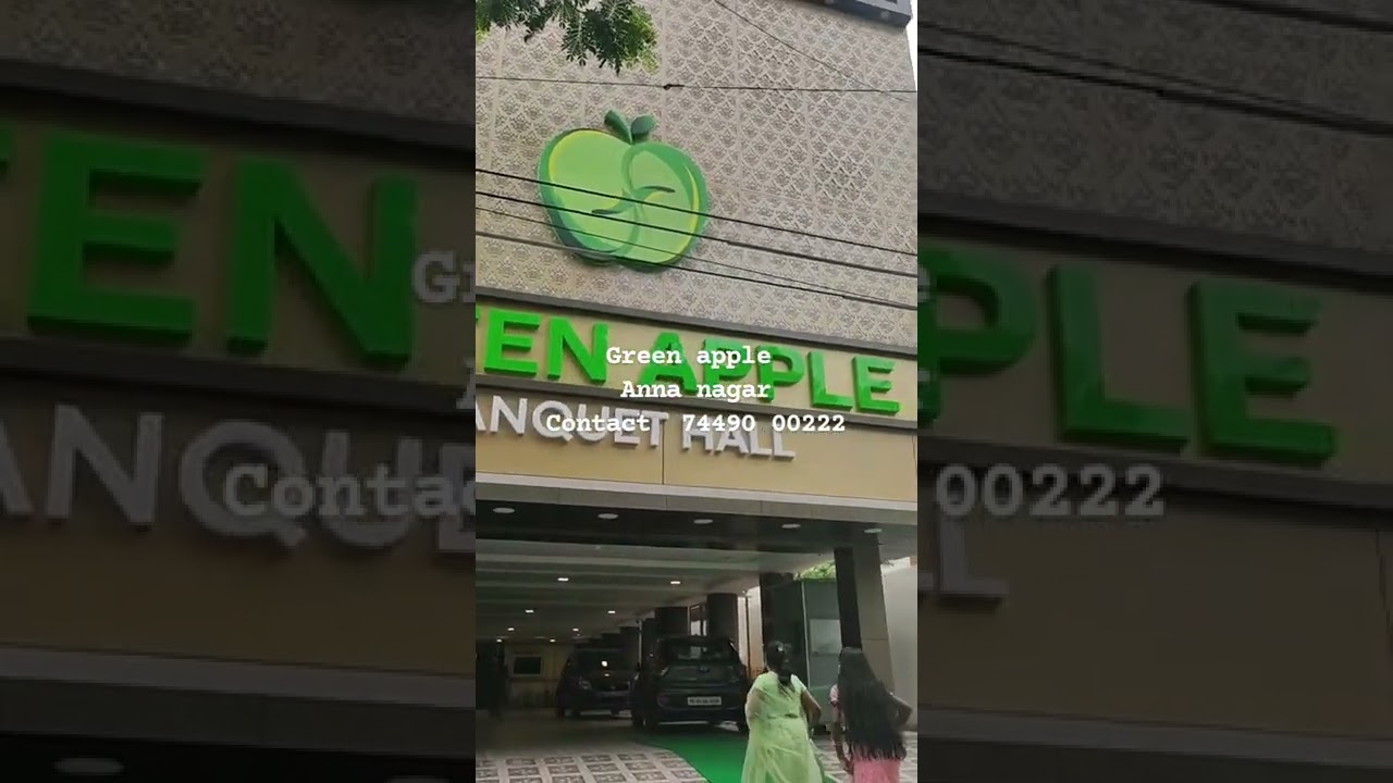 Anna Nagar Party hall | Green Apple anna nagar 📞 74490 00222