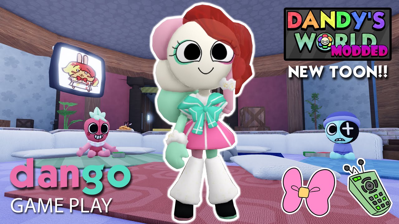 New Toon! Dango Is Super Cute #roblox #dandysworldmodded #dandysworld