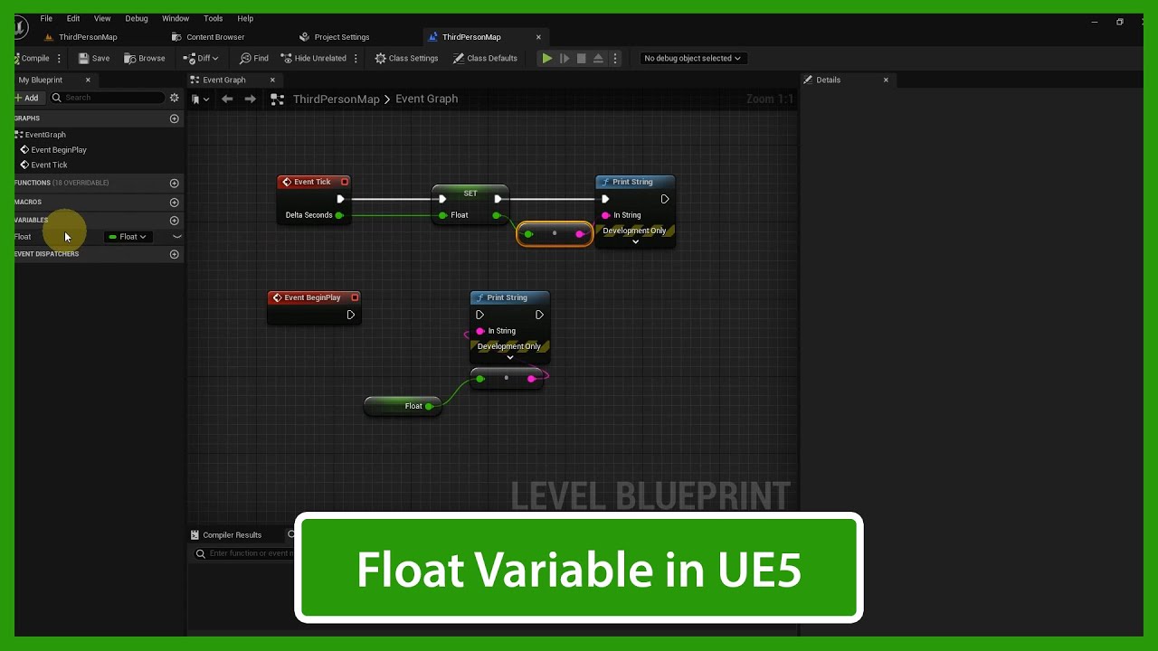 Float Variable Use in Unreal Engine 5