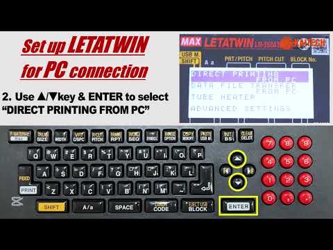Dowload Driver LM-550A3/PC - Phần mềm máy in đầu cốt Letatwin LM-550A