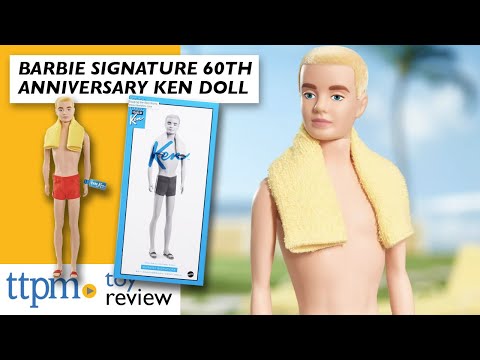NEW Barbie Signature 60th Anniversary Ken Doll from Mattel | Toy Review | Collectible Dolls