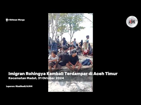 Imigran Rohingya Kembali Terdampar di Aceh Timur