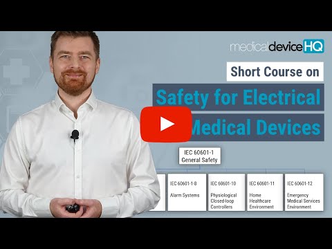 Safety for Electrical Medical Devices - Short course