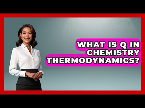 What Is Q In Chemistry Thermodynamics? - Chemistry For Everyone