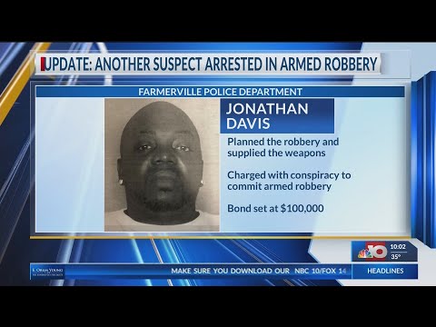 Another suspect arrested in Farmerville pizza delivery man robbery