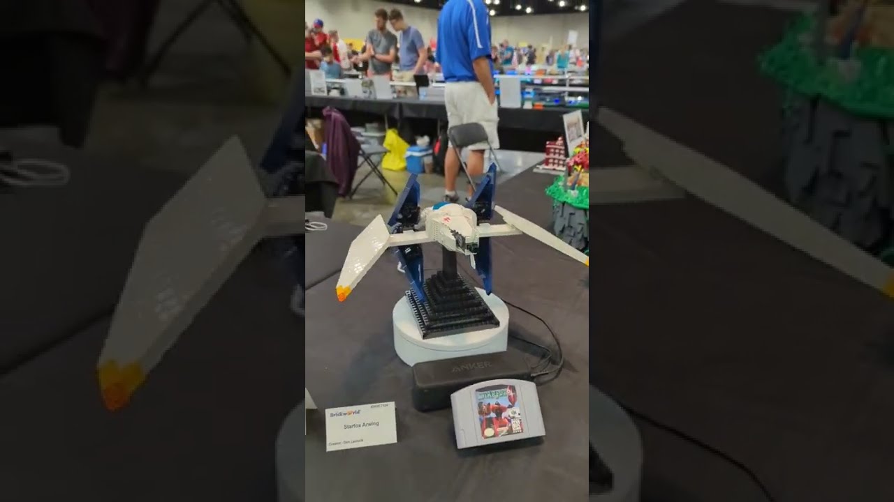 Awesome LEGO Starfox Arwing