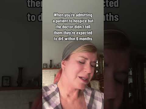 Hospice means you’re expected to live no longer than 6 months #hospice #hospicenurse