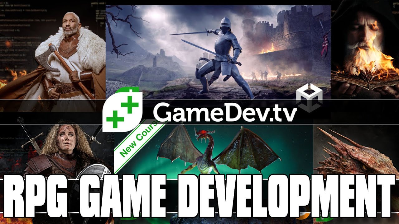 RPG Game Development Bundle -- By GameDev.TV