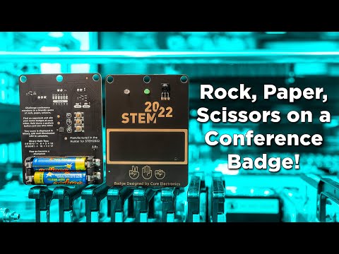 The Factory | Designing Interactive Conference Badges - Video Tutorial ...