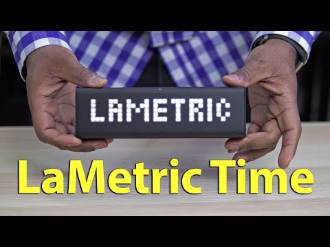 LaMetric Time Review - Smart Home Clock, Subscriber Counter, - Works with Alexa & Google Home