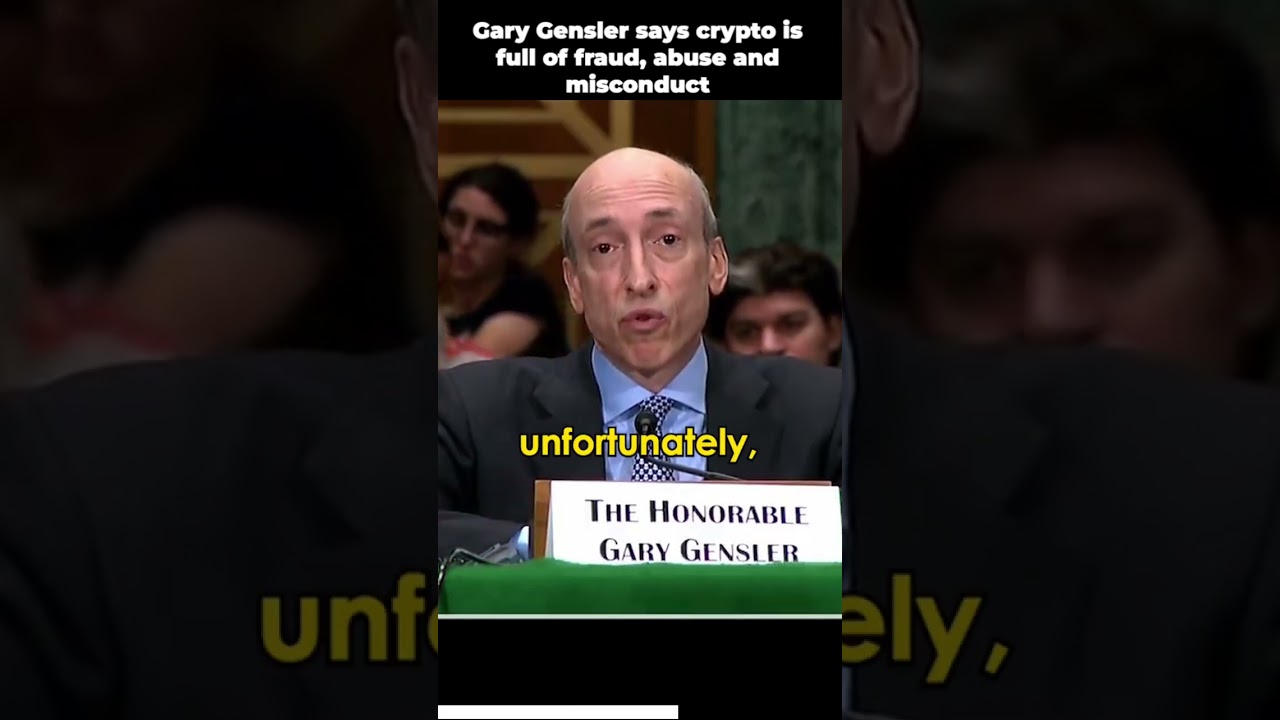 Crypto is a Scam, Says the Scammer #GaryGensler