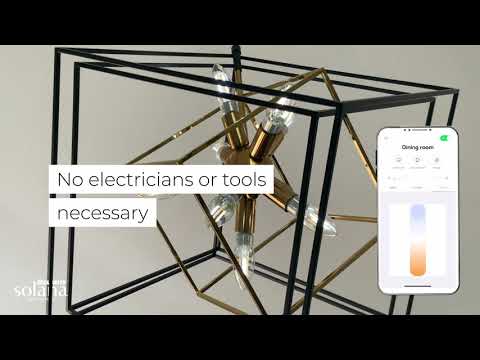 The Bulbrite Solana B11 Chandelier Smart Bulb!
