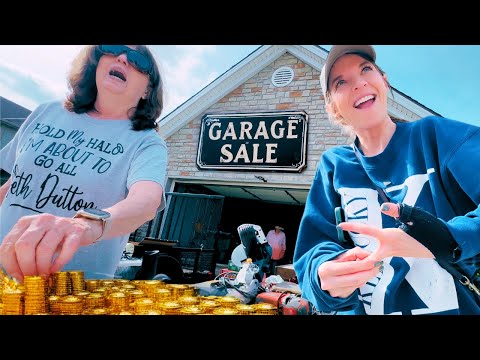 We LOVE finding these at GARAGE SALES!!!