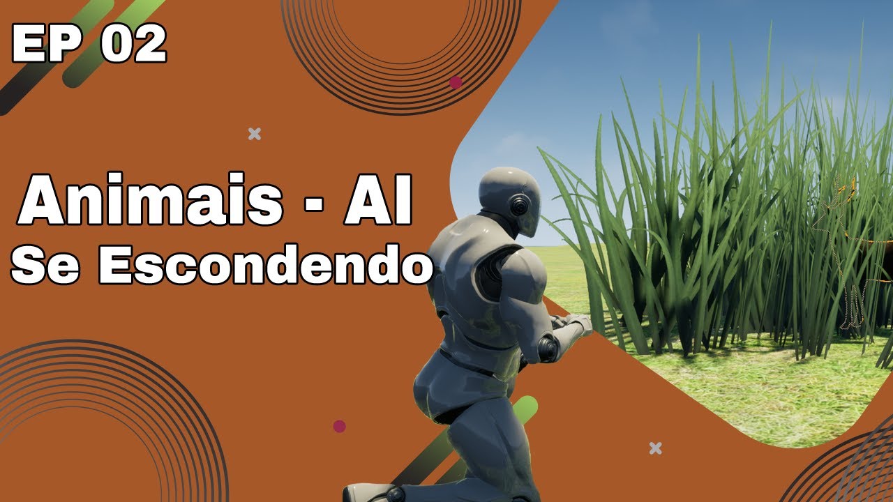 Unreal Engine Tutorial: Criando Inteligência Artificial para se esconder ao detectar o jogador!