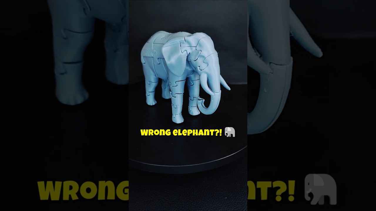 Wrong Elephant?! 🐘💔 This 3D Puzzle Left Me Confused