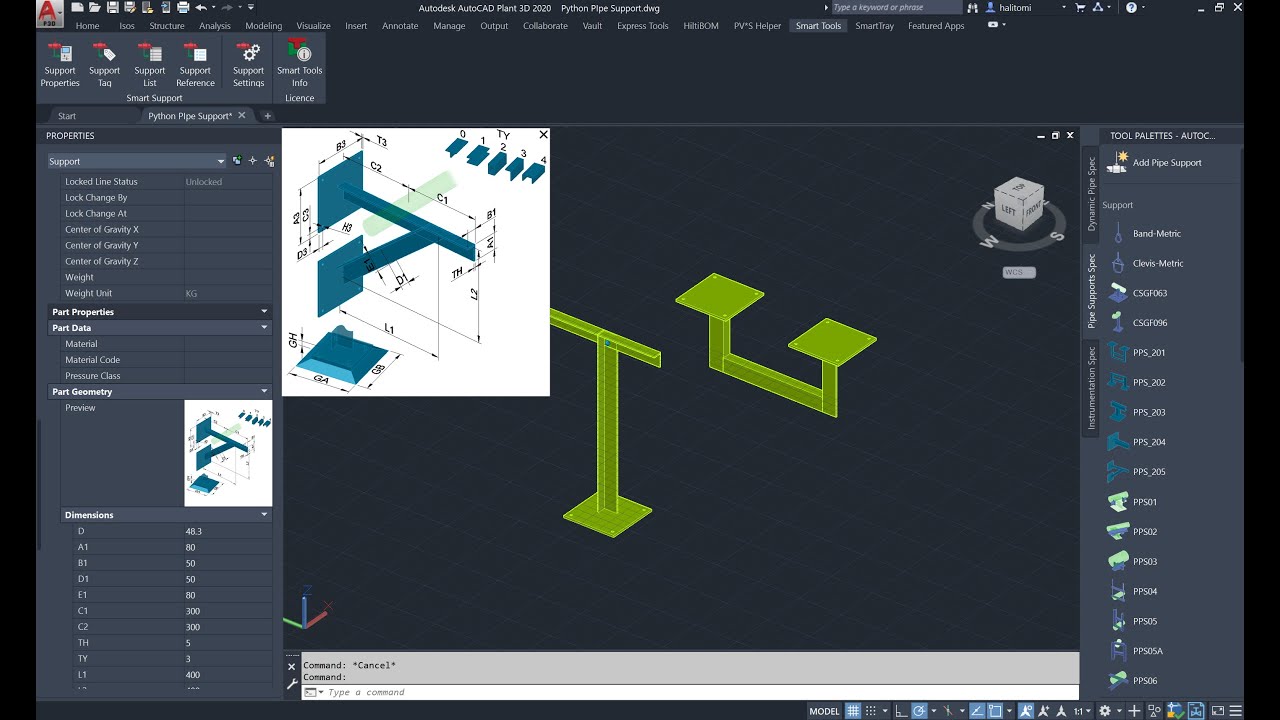 Python Pipe Support - Five new supports