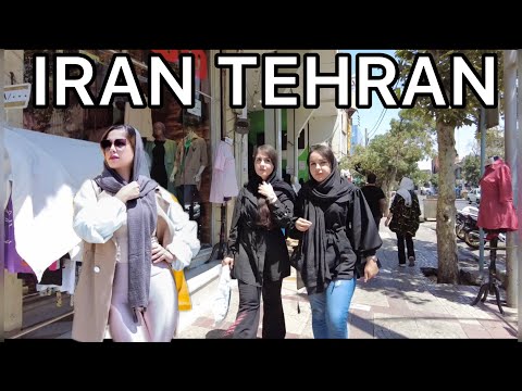 IRAN Tehran Walking In Emamzadeh Hasan 2022 ایران Citywalk Tehran ایران