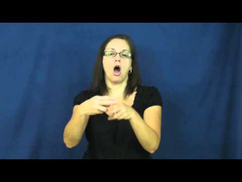 American Sign Language ASL Video Dictionary - washroom