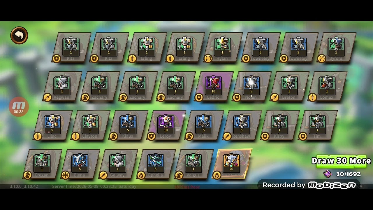 300 roll test luck Maria (limited hero) - Mini Warriors Reborn!