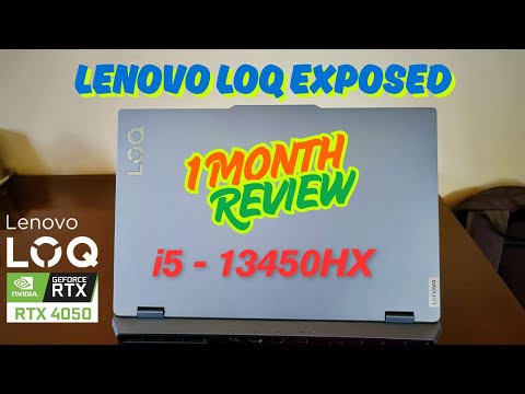 Lenovo LOQ RTX 4050 – 1 Month Honest Review | Still FAST or Just Hype? 🔥#LenovoLOQ #Review