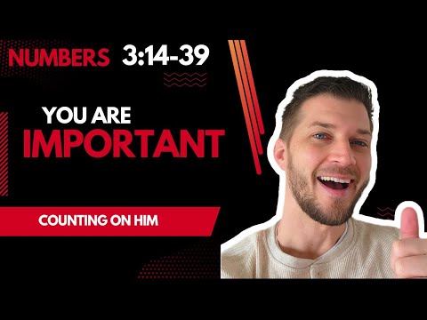 You are important || Numbers 3:14-39