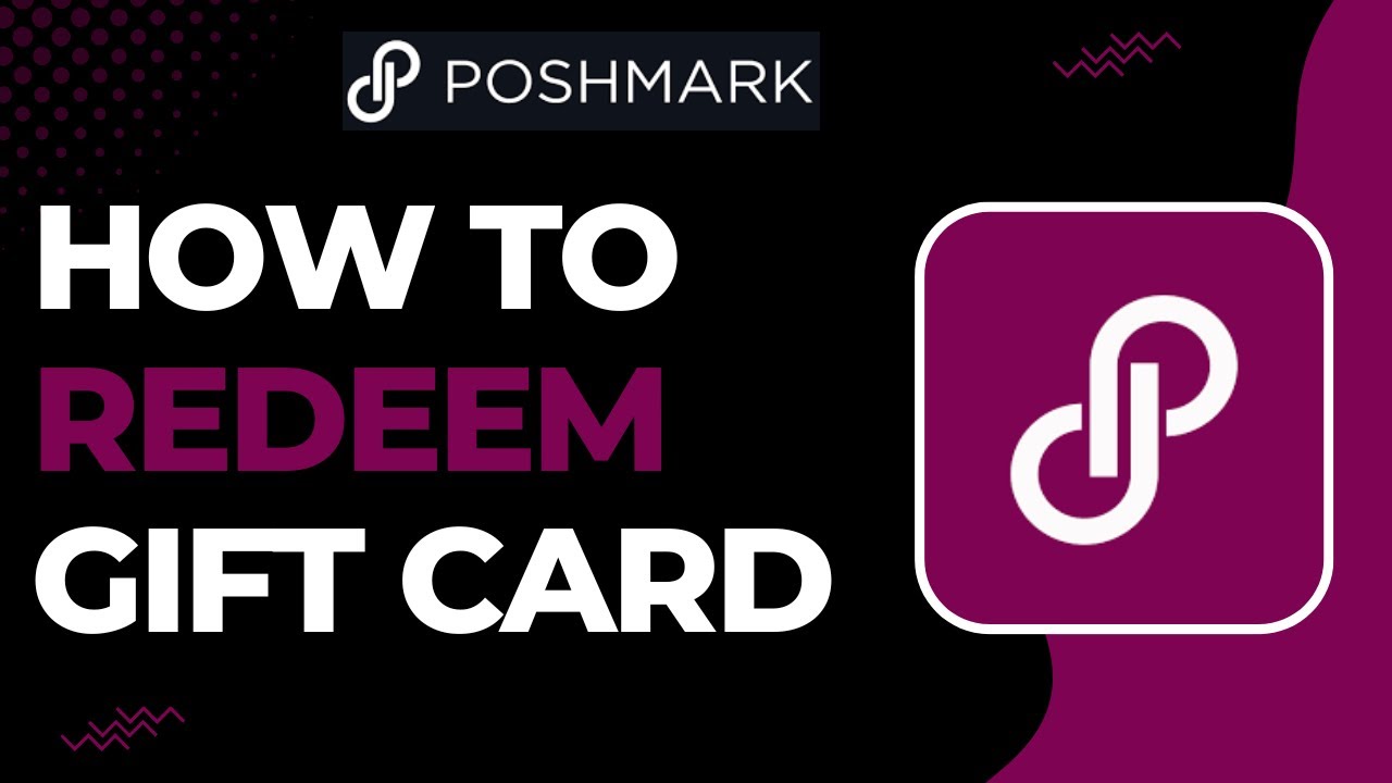 How To Redeem a Gift Card on POSHMARK !