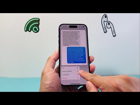 How to Pin / Unpin Text Messages on iPhone