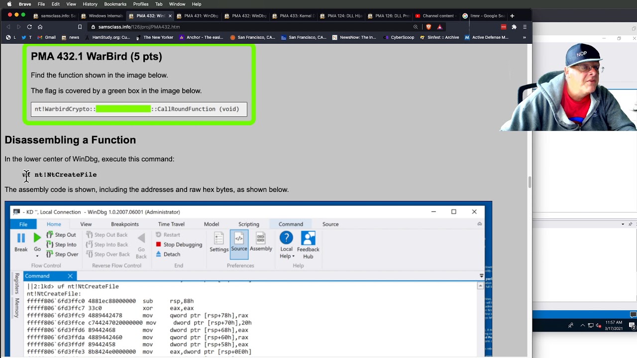 Kernel Debugging with WinDbg