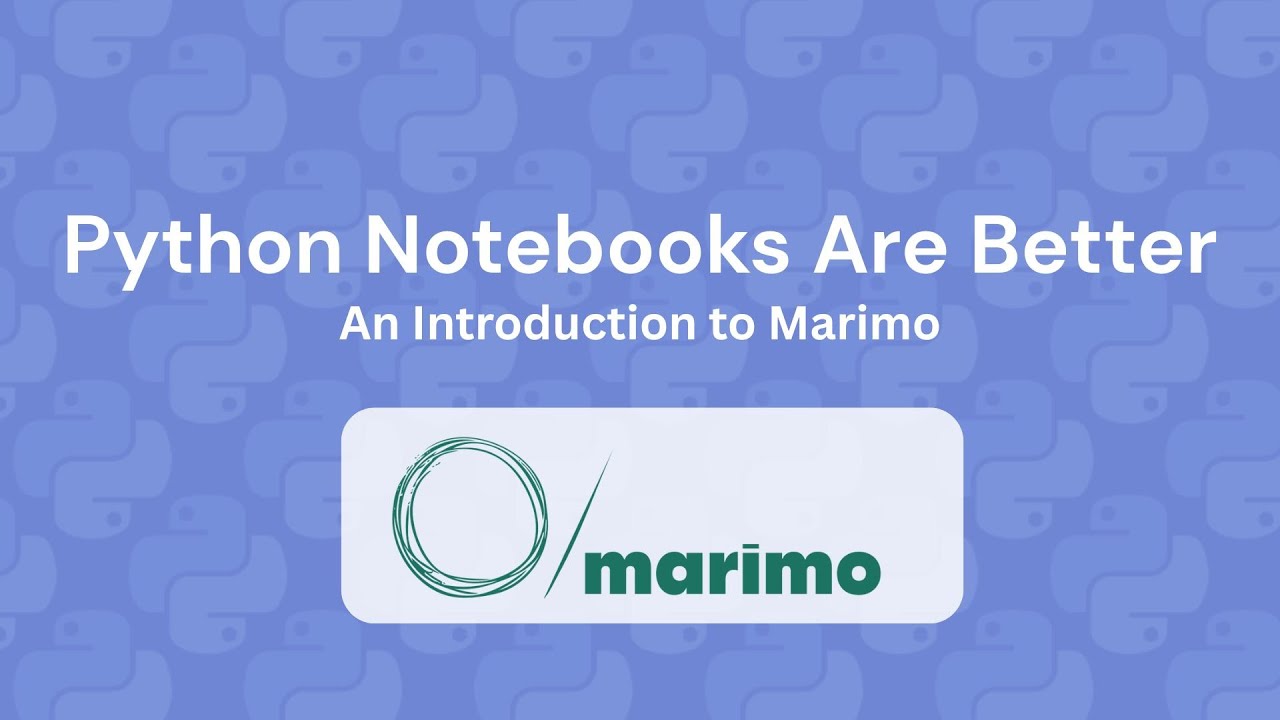 Marimo Workshop: Python Notebooks Are Better