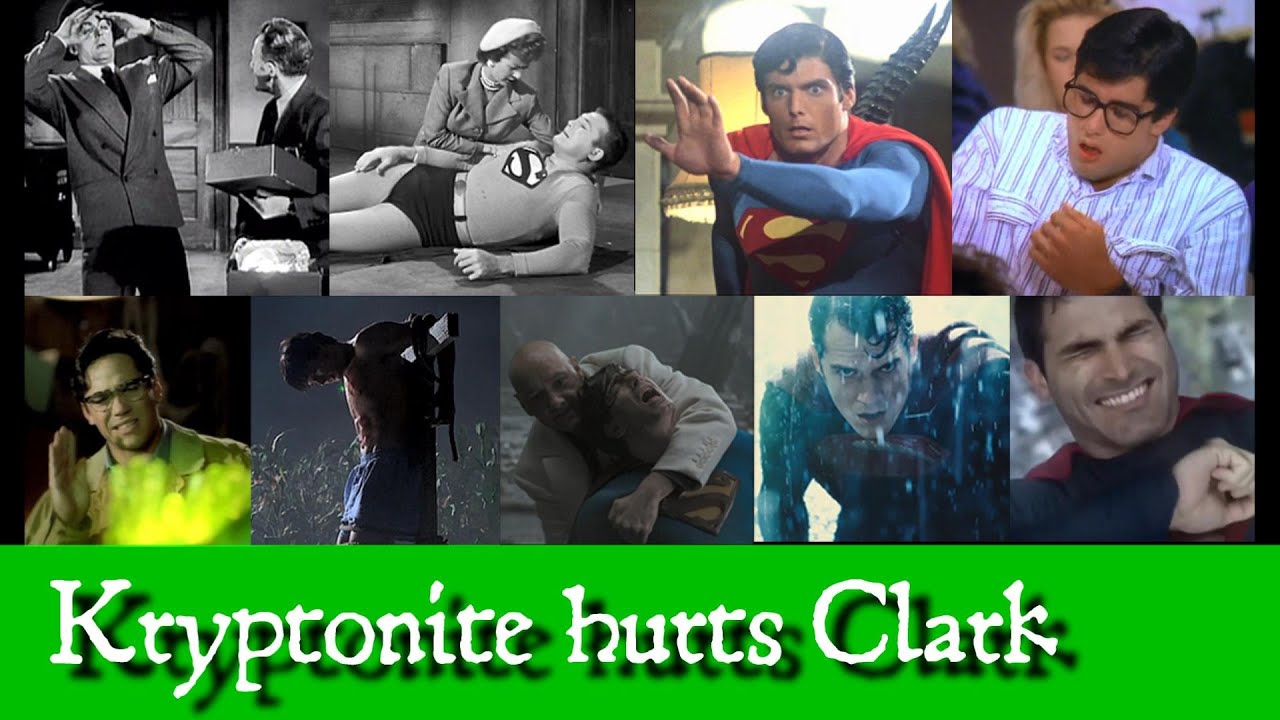 Superman - Kryptonite hurts Clark