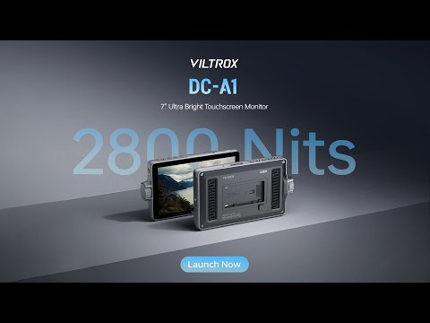 Viltrox DC-A1 7'' Touchscreen Monitor – See Brighter, Shoot Smarter