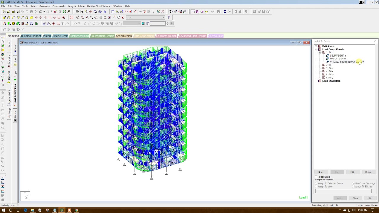 STAAD Pro Tutorial Series Part4