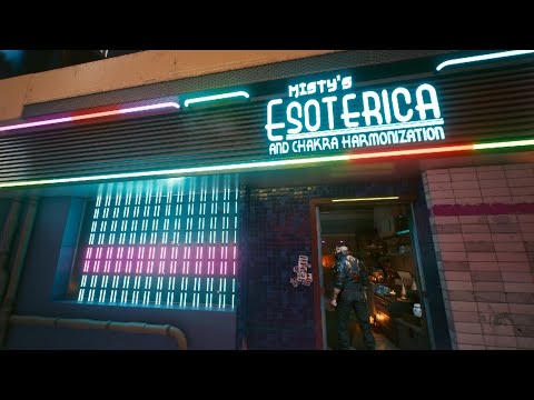 Cyberpunk 2077 - Misty's Esoterica HDR10+ scRGB 16 bit - 4K Full HDR