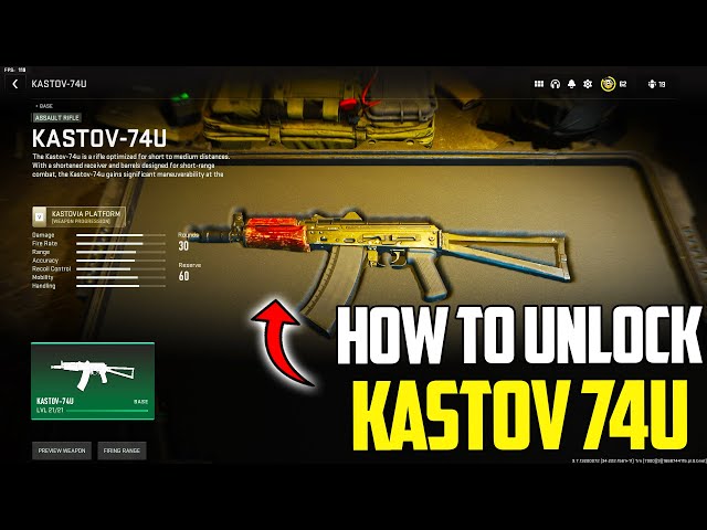 Best Kastov 74u loadout for Modern Warfare 2 Season 4: Class setup ...