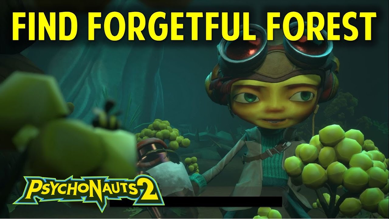 Capture a Bee in the Forgetful Forest | Psychonauts 2
