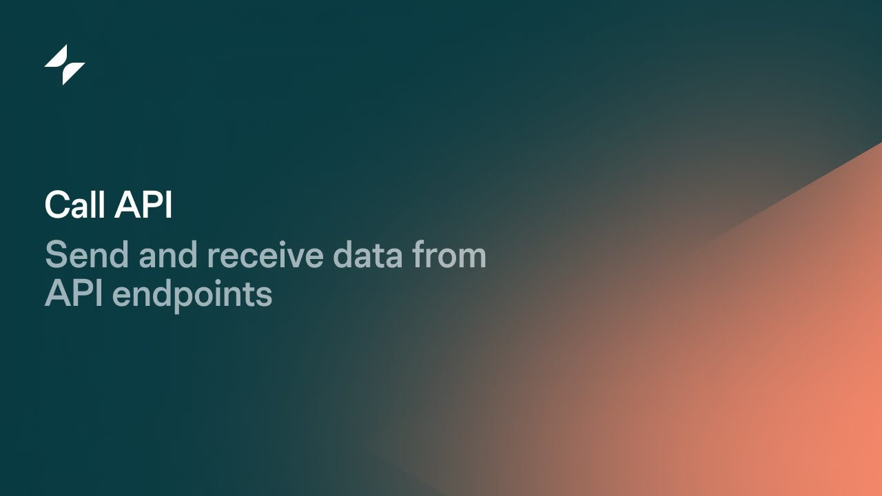 Call API | Glide Apps Tutorial