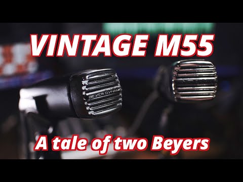 Beyerdynamic Beyer M55 - Vintage dynamic microphone | Reverb