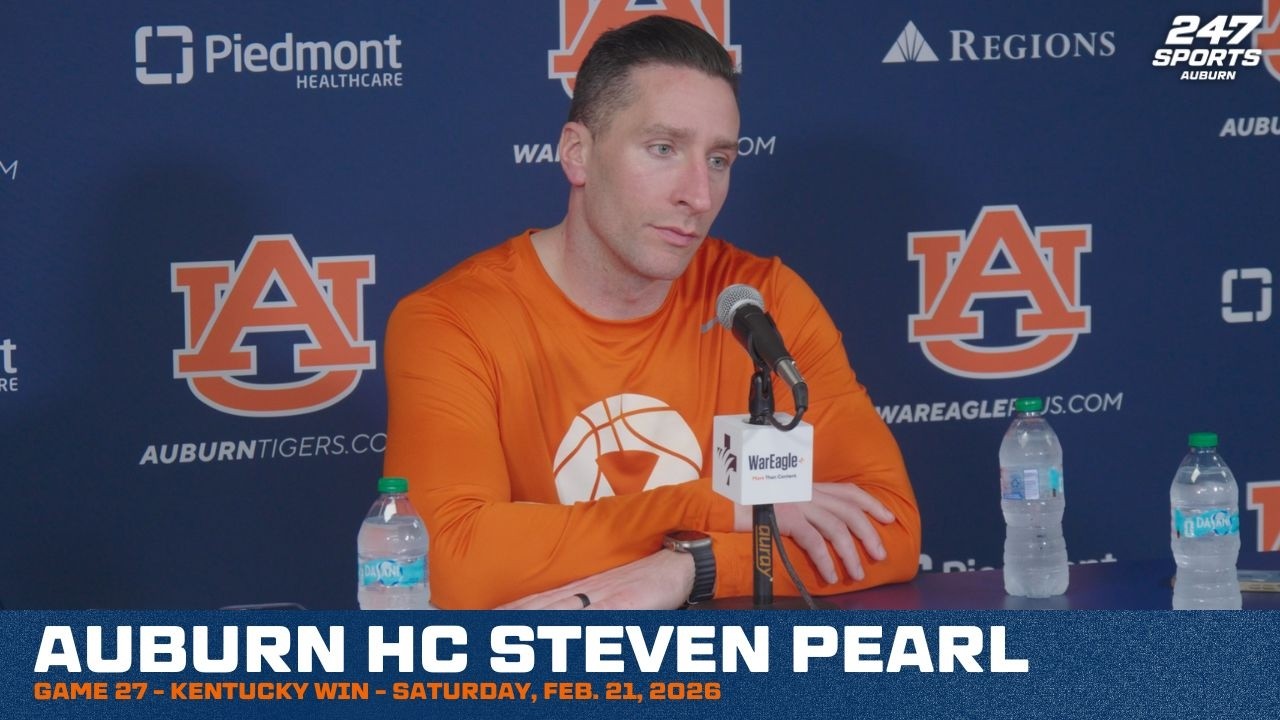 Auburn HC Steven Pearl - Kentucky Win