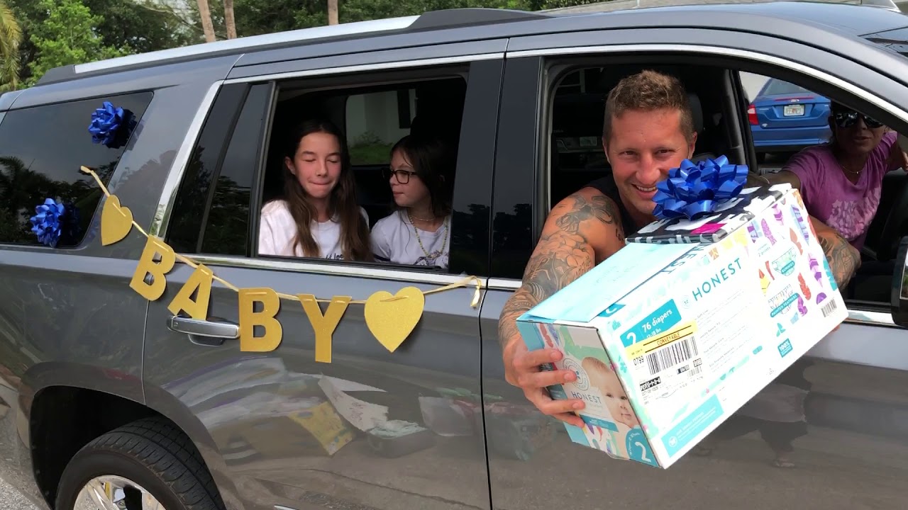 Ashley’s Baby Shower Drive-By