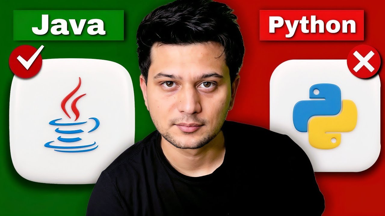 Don't choose wrong course! | Java vs Python for Freshers full Breakdown | Job market in 2025 #course